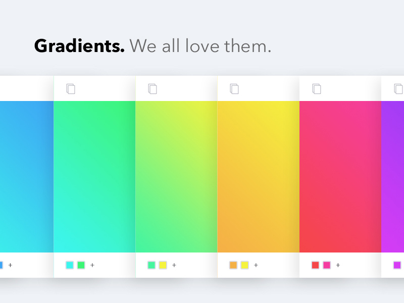 Gradient Examples Mockuplove